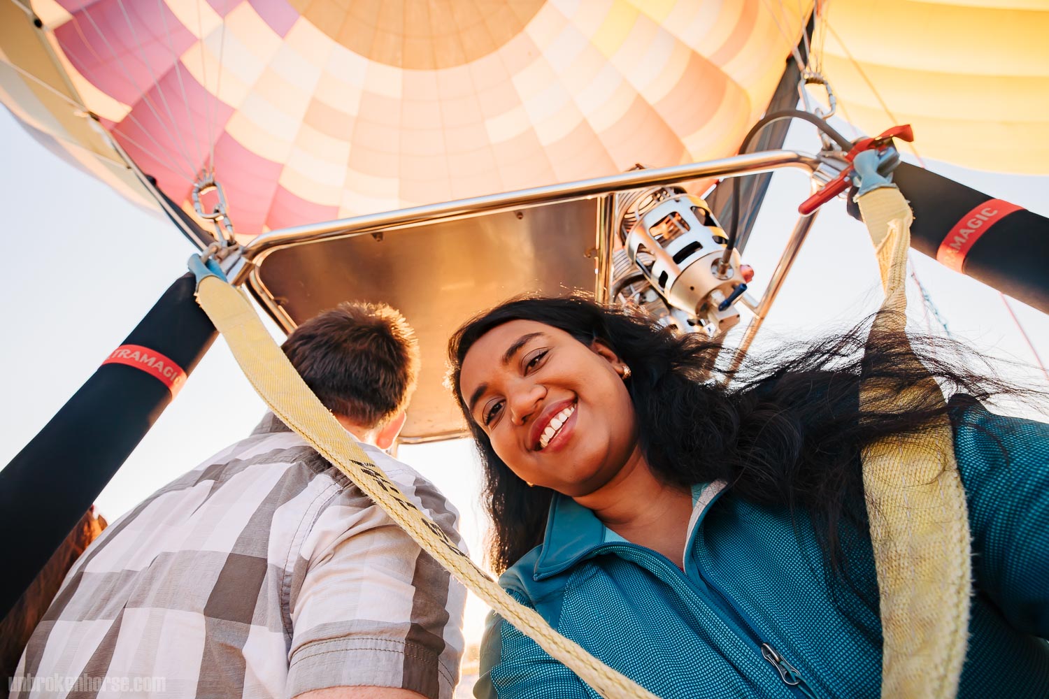 Hot Air Balloon Ride – Unbroken Horse